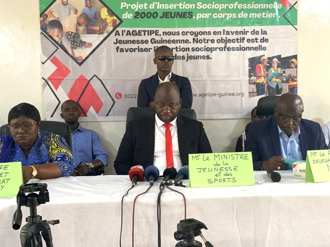 Matoto : l’ AGETIPE lance une formation d’insertion Sociop ...
